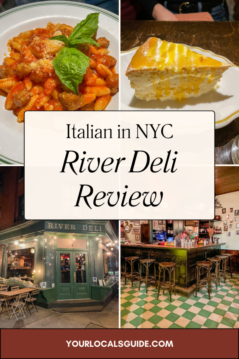 Fresh Sardinian Pasta in a Romantic Setting: River Deli Review | Your ...