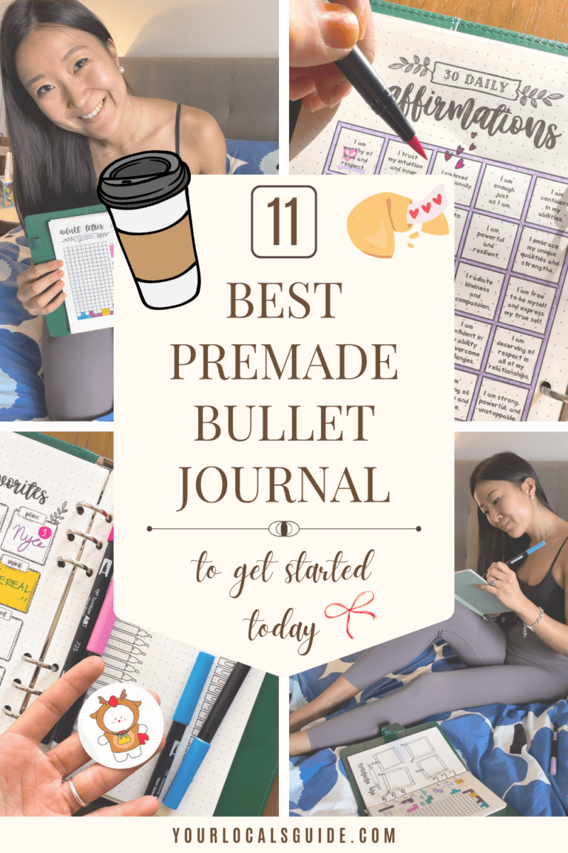 11 Best Premade Bullet Journal To Get Started Today 🎀 | Your Local's Guide