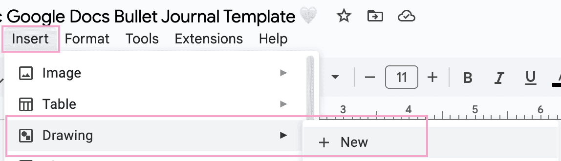 Best Aesthetic Google Docs Bullet Journal Template 🤍 | Your Local's Guide